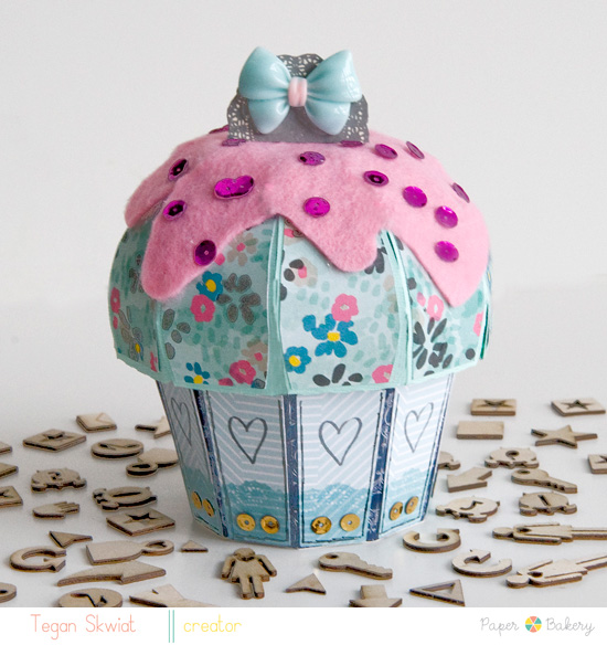 Scrap Happiness: A layout and a cupcake!