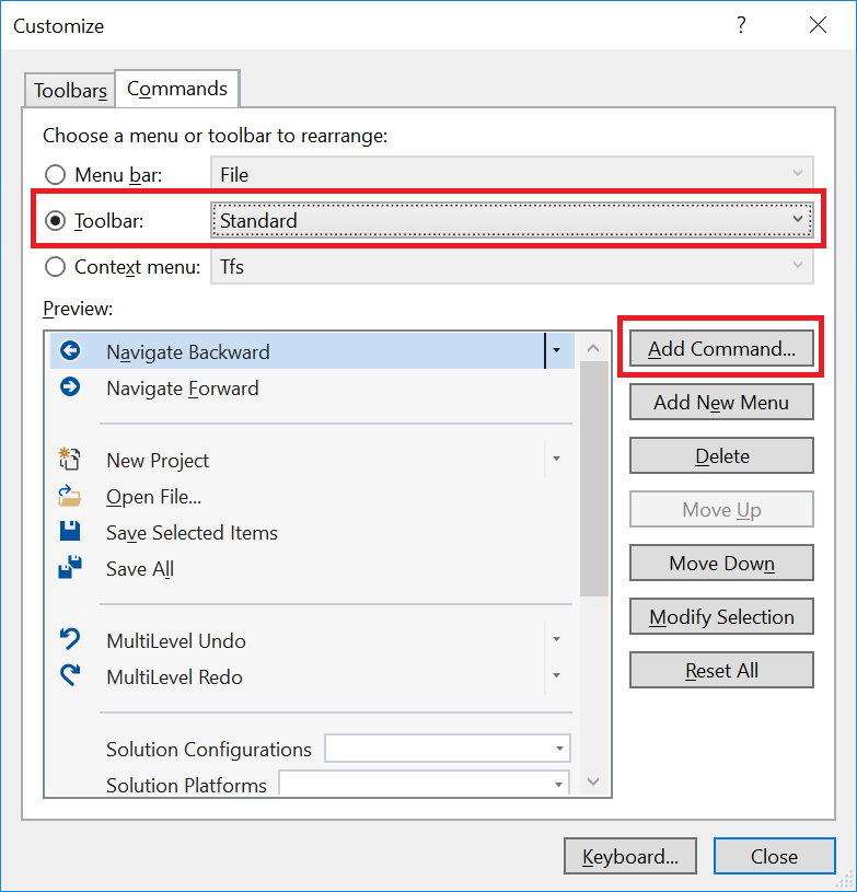 Missing Start Page from Visual Studio 2019