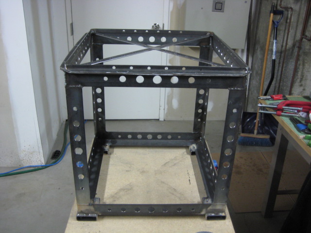 Metal Work by Doug Rutley: Past projects: Detroit Flyhouse Contortion Box