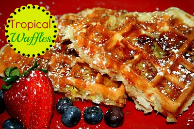 SusieQTpies Cafe: Tropical Waffles