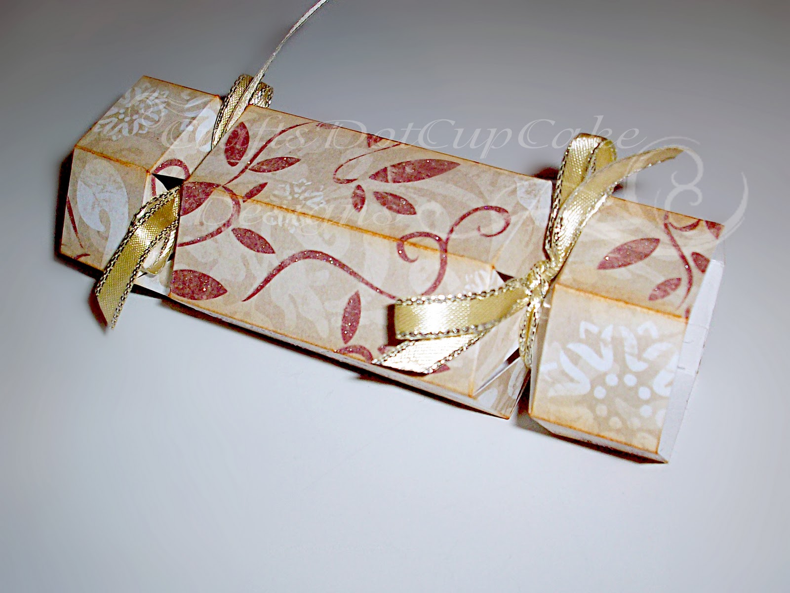 CraftsDotCupCake: My Handmade Christmas Cracker Template