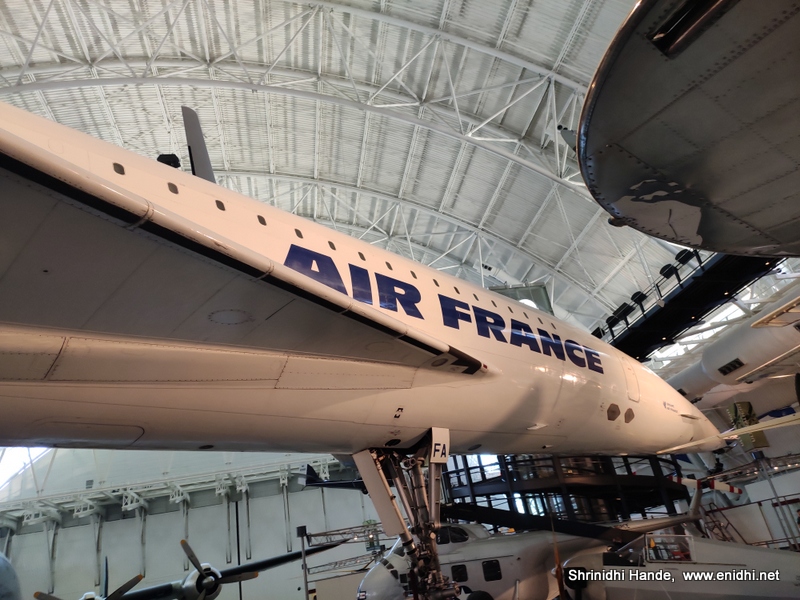 Air France Concorde exhibit at Air & Space Museum, Washington - The ...