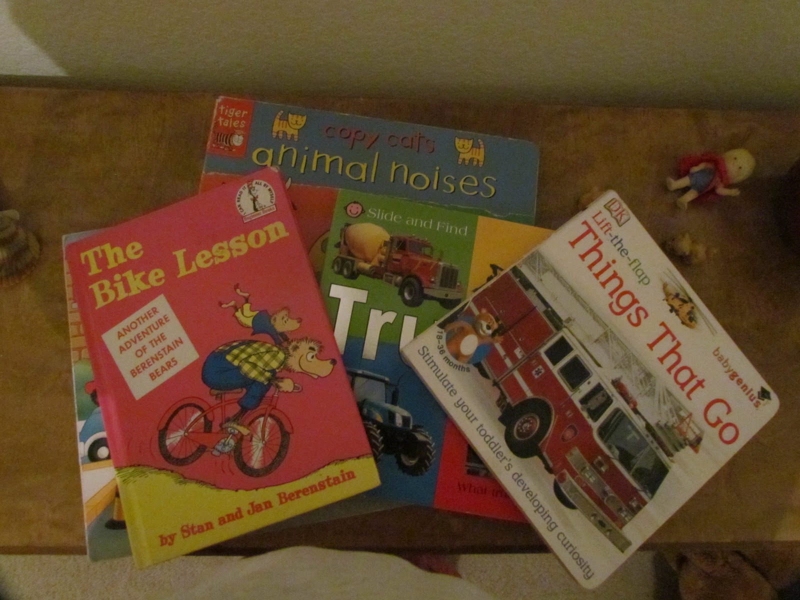 Moments To Be Remembered: My Three Year Old's Reading Material...