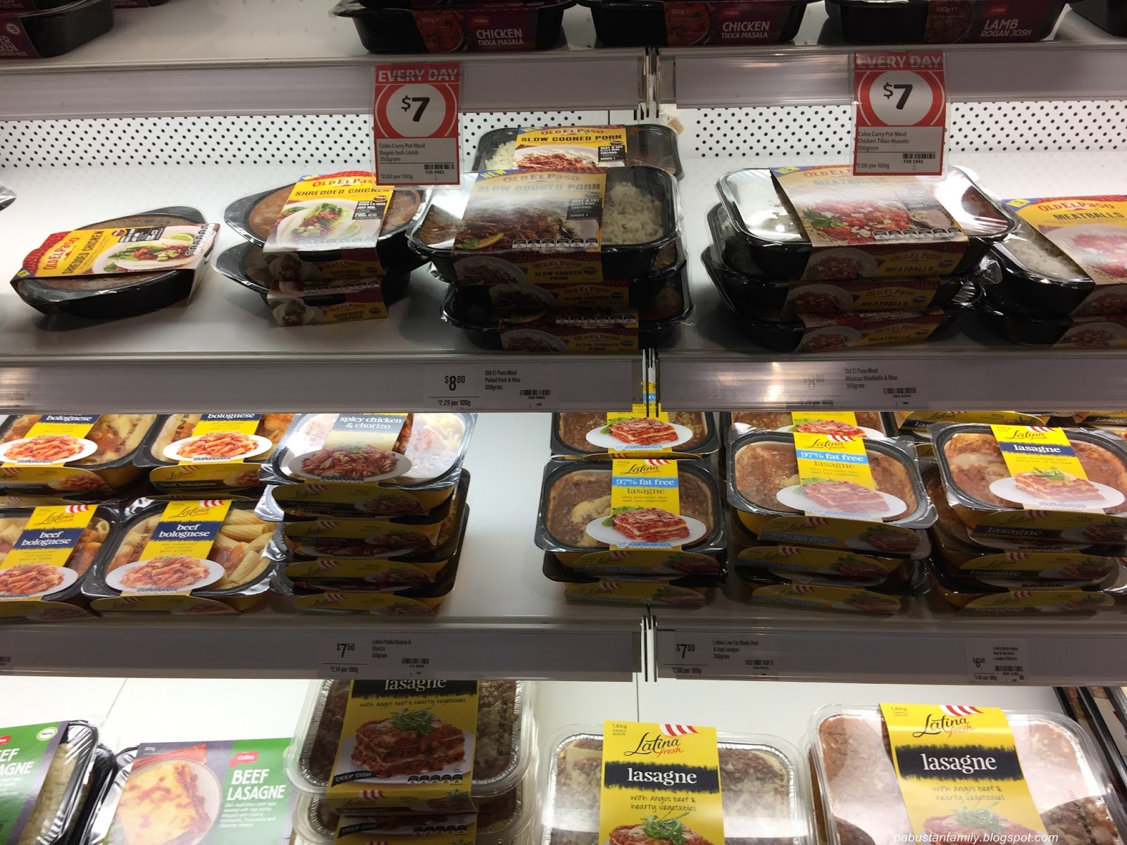 Family Travelogue: TakeAway Ready-Meal at Coles Supermarket, Perth City ...