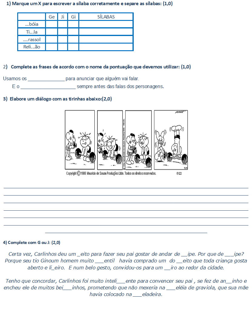 Blog da Dany!: 3º ano