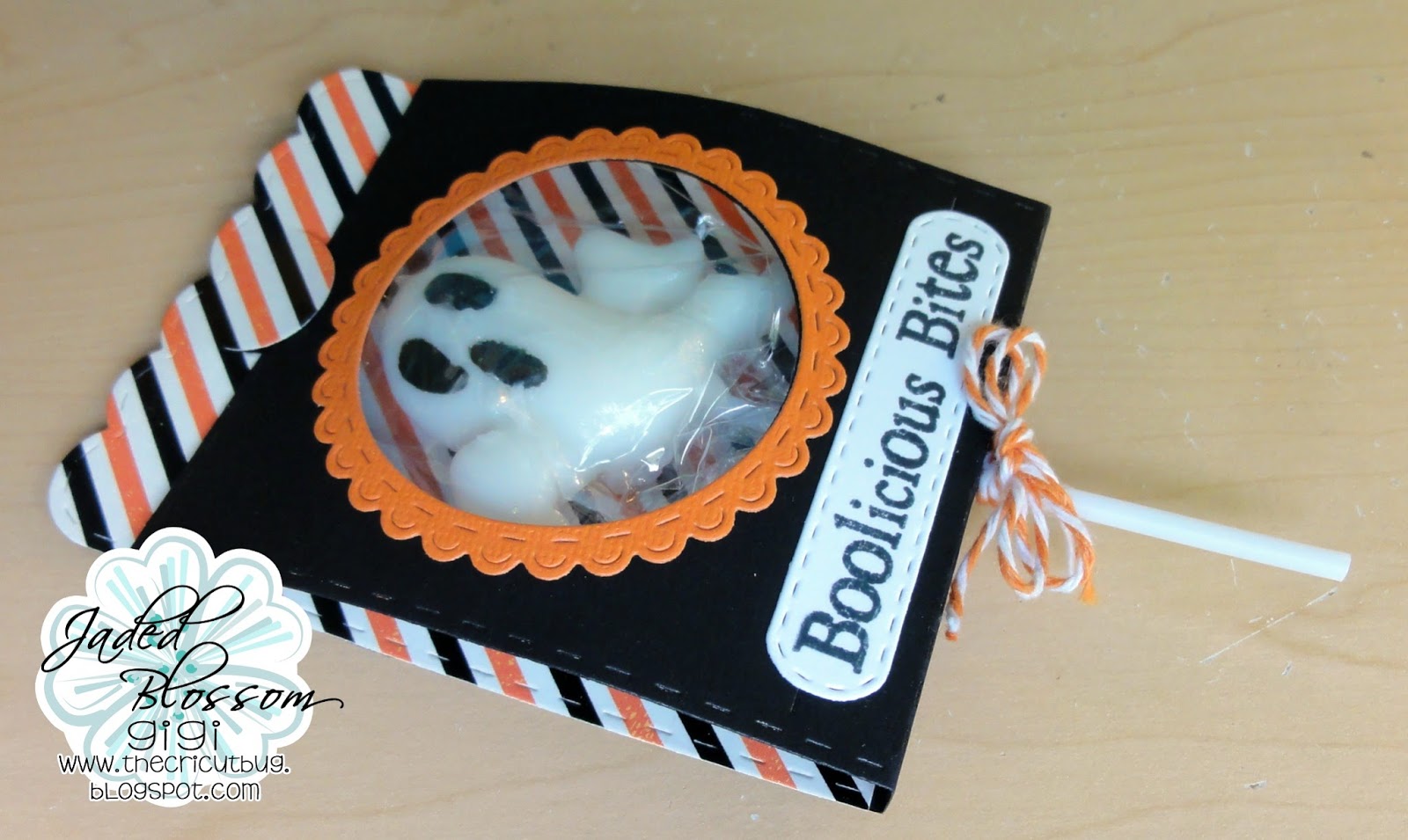 The Cricut Bug: Ghost Lollipops
