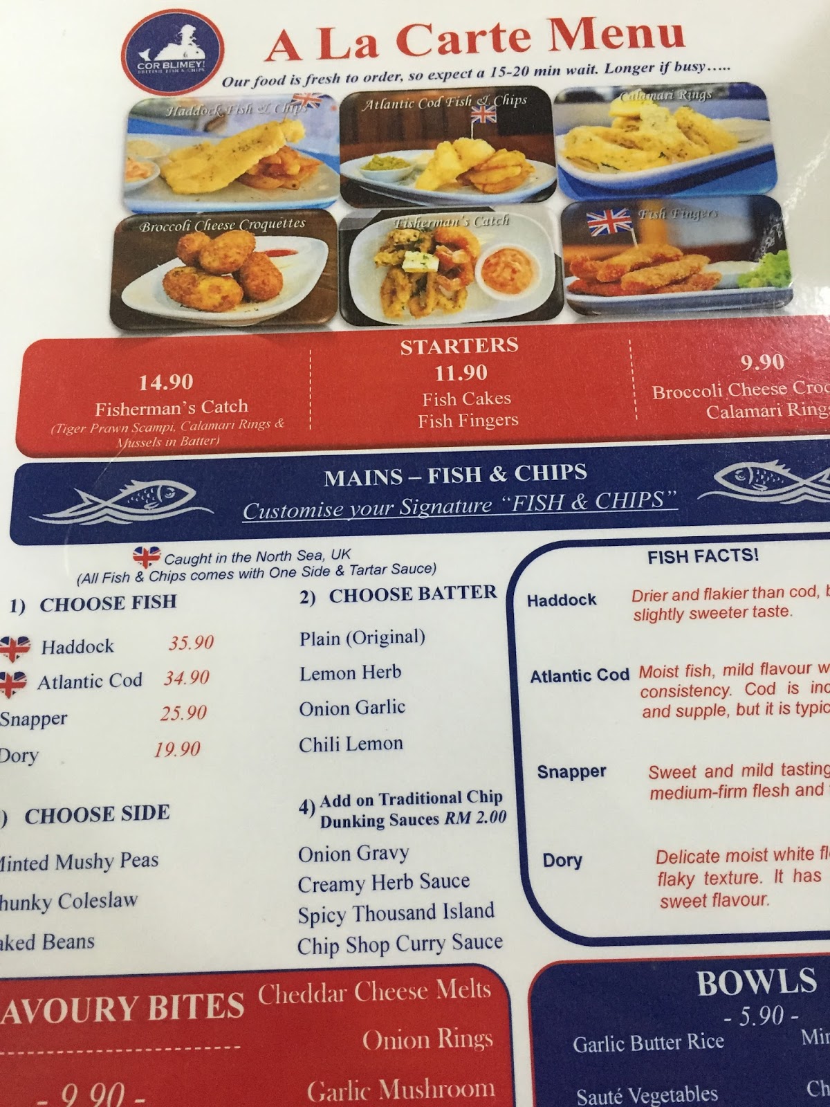 Choypengism: Cor Blimey Fish & Chips at Uptown