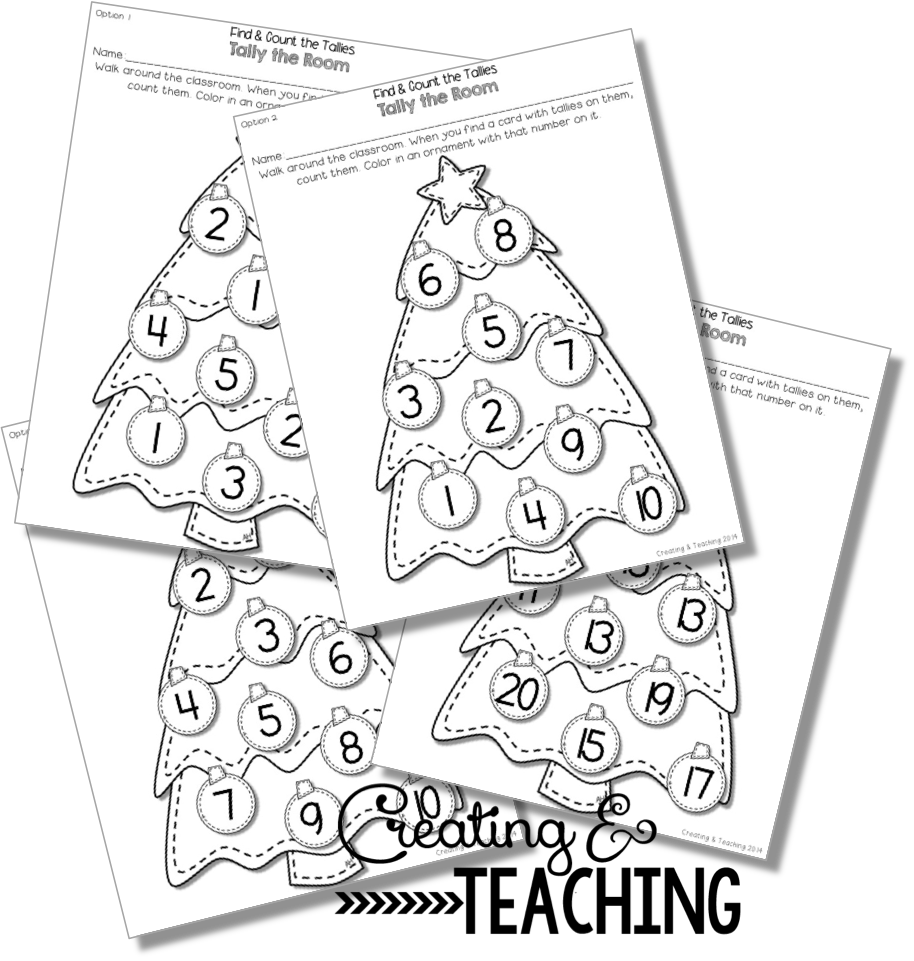 December Count the Room | creating & teaching