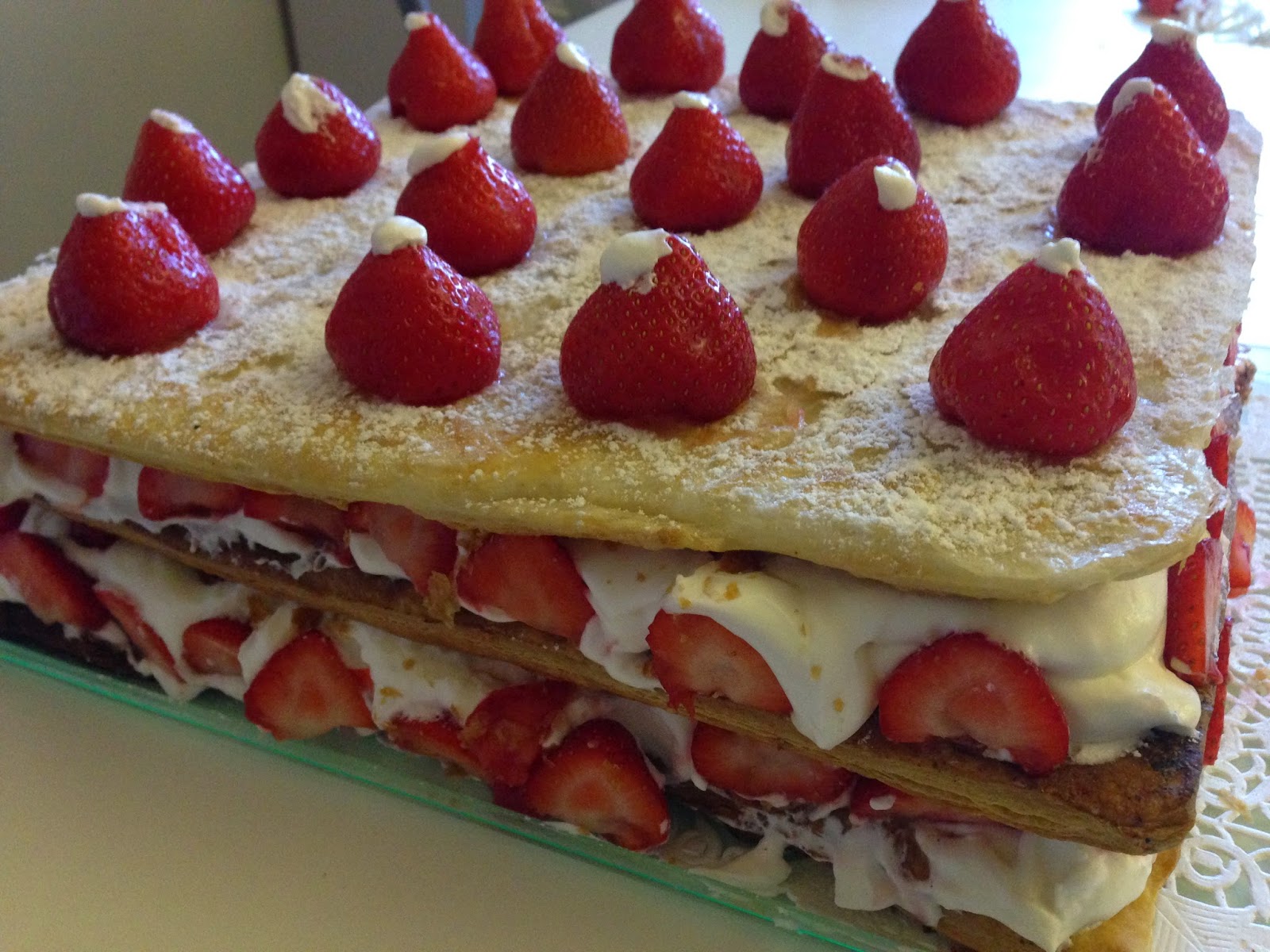 cuisiner-dévorer: Millefeuille aux fruits rouges (recette Le nôtre)