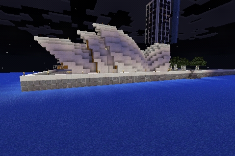 Meu Mundo do Minecraft: Opera House de Sydney