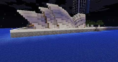 Meu Mundo do Minecraft: Opera House de Sydney