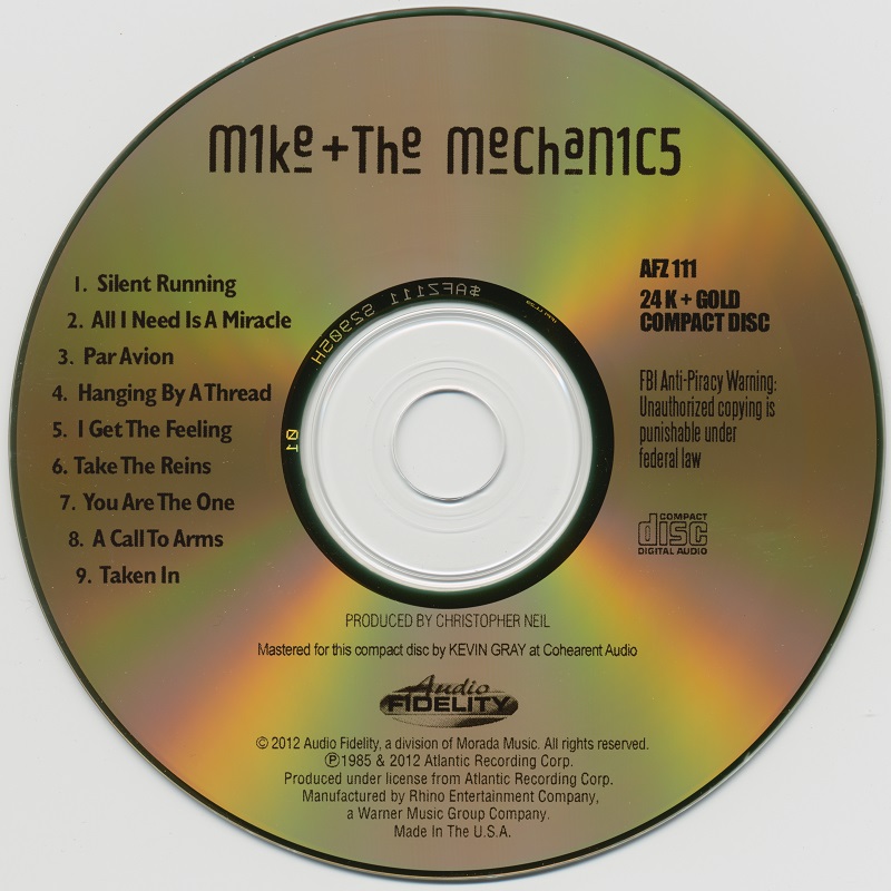 On The Road Again: Mike & The Mechanics "Mike + The Mechanics"