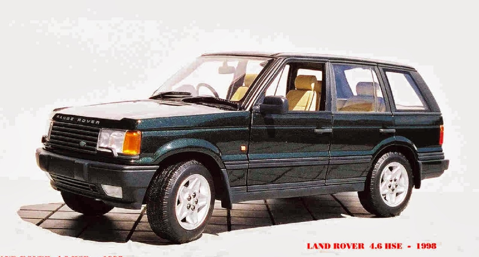 RETROMOBILE EM 1:18: LAND ROVER - 4.6 HSE RANGE ROVER - 1998 - Reino Unido