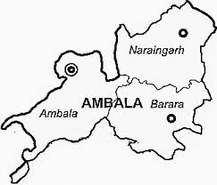 AMBALA DISTRICT OF HARYANA