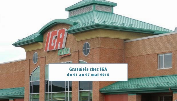 40 $ en produits gratuits chez IGA | Coupons au Québec