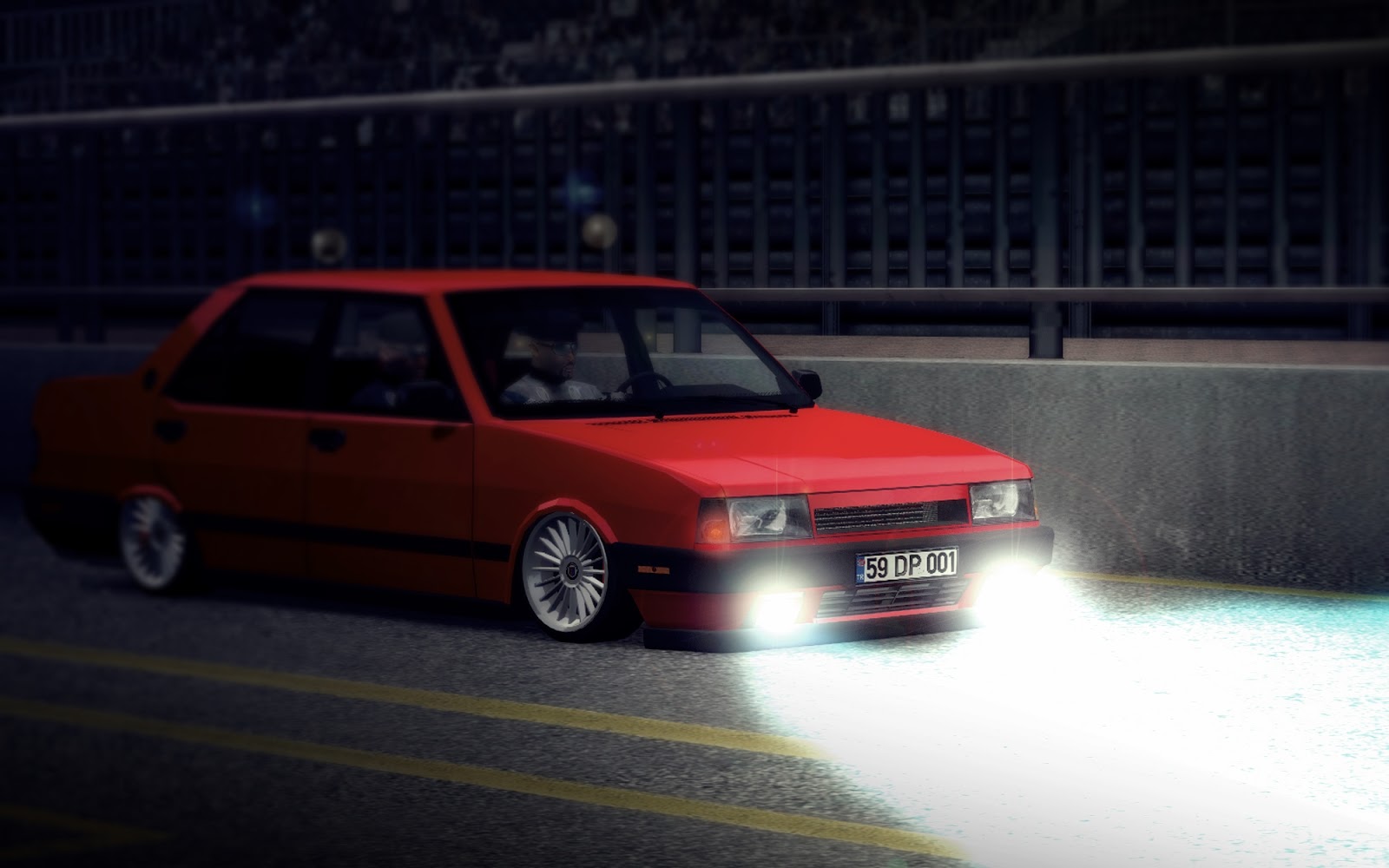 Live For Speed Özel Yapım Tofaş Doğan SLX Yaması İndir ~ Lfs Araba Yamaları