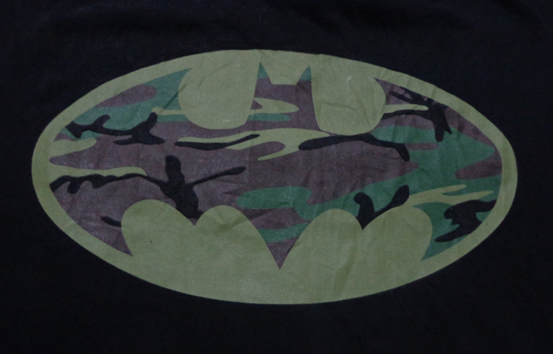 suedeheadbundles: Batman Camo Logo (SOLD)