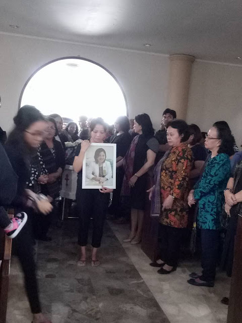 Selamat Jalan dr Dina Vivi Purba (Istri dari Joy Weldman Sinaga)
