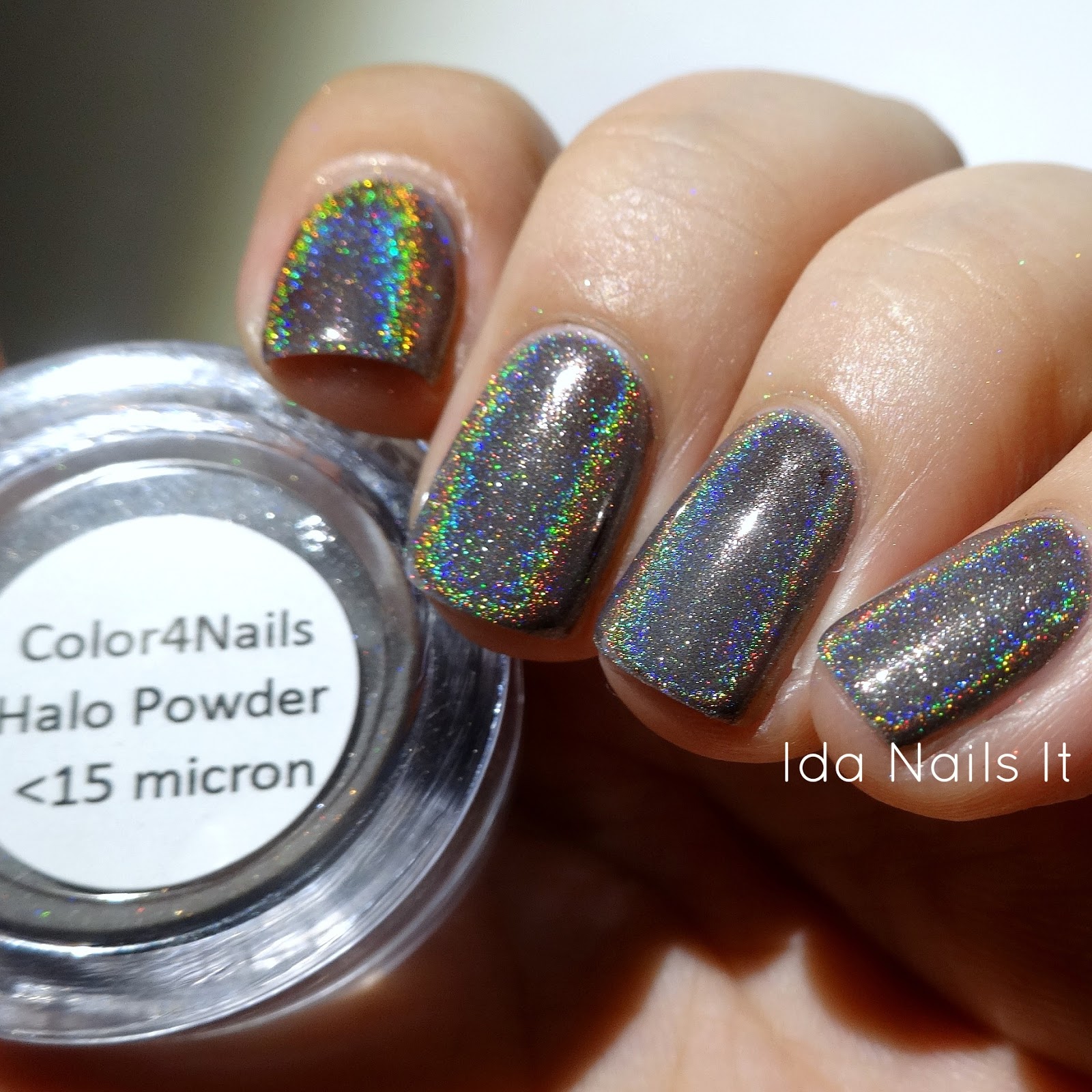 Ida Nails It: Color4Nails Halo Chrome Powder Pigment: Swatches and Review