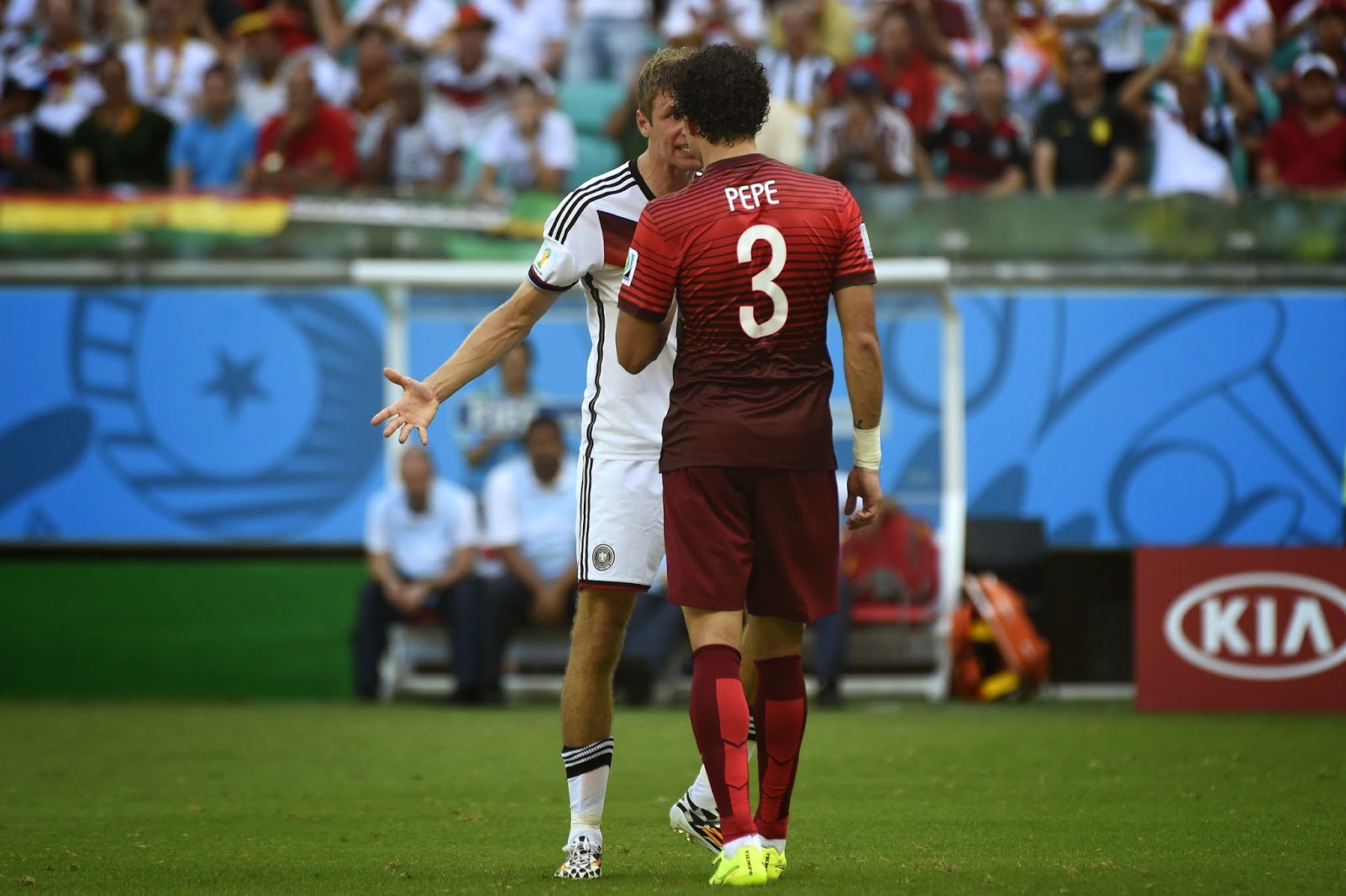 Uno o Dos Toques: Pepe y Müller. Yin yang competitivo