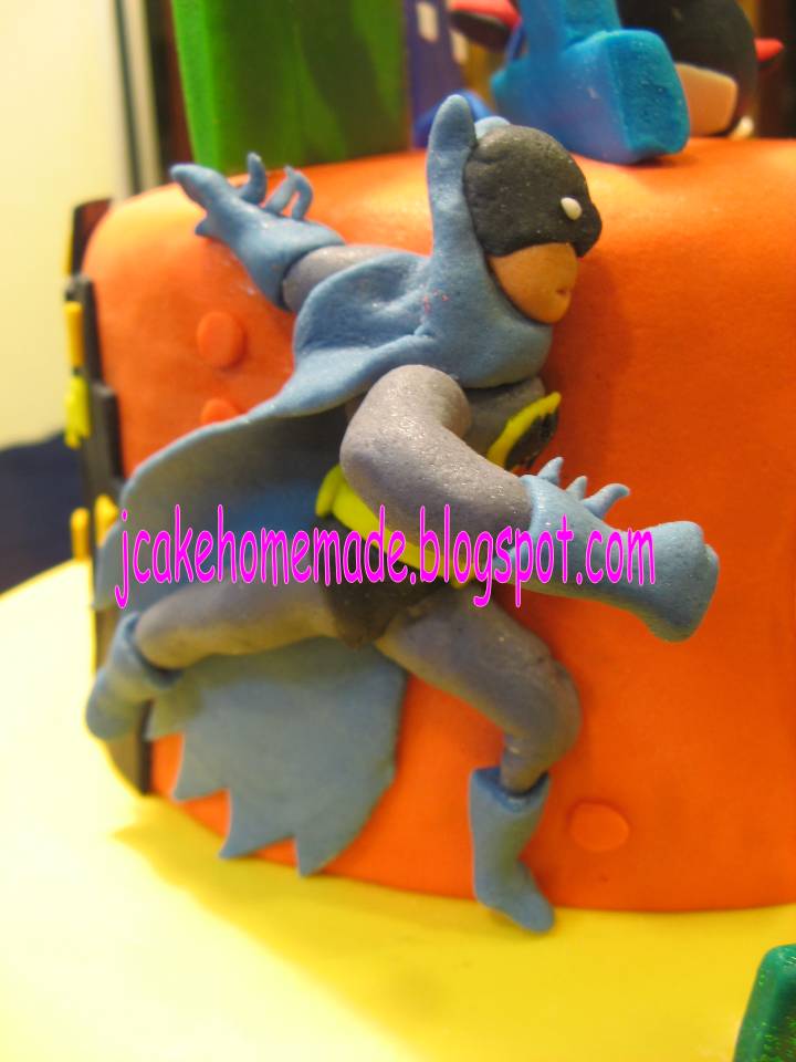Jcakehomemade: Superhero and The Incredibles theme birthday cake