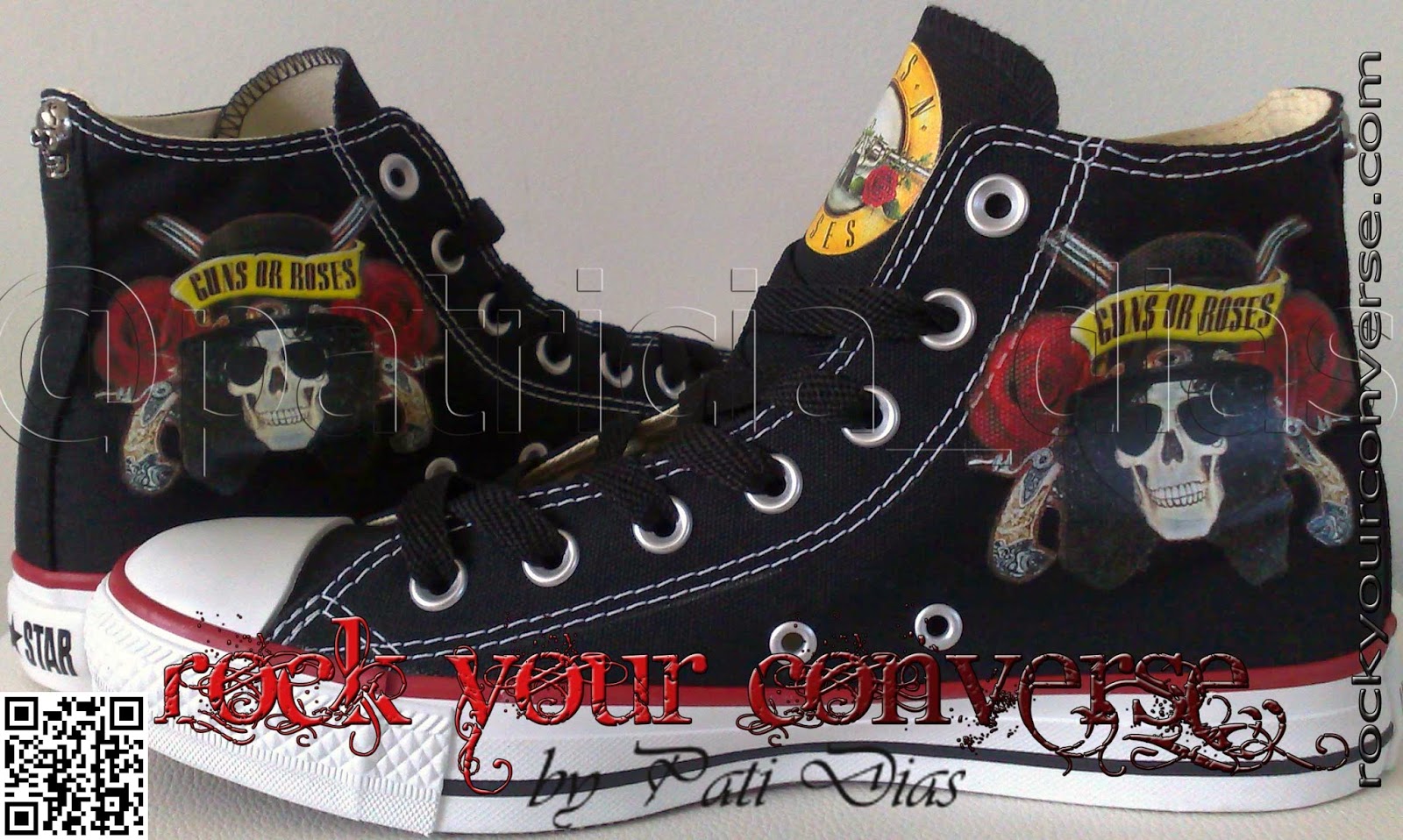 Converse All Star Customizado - Rock Your Converse!: Slash
