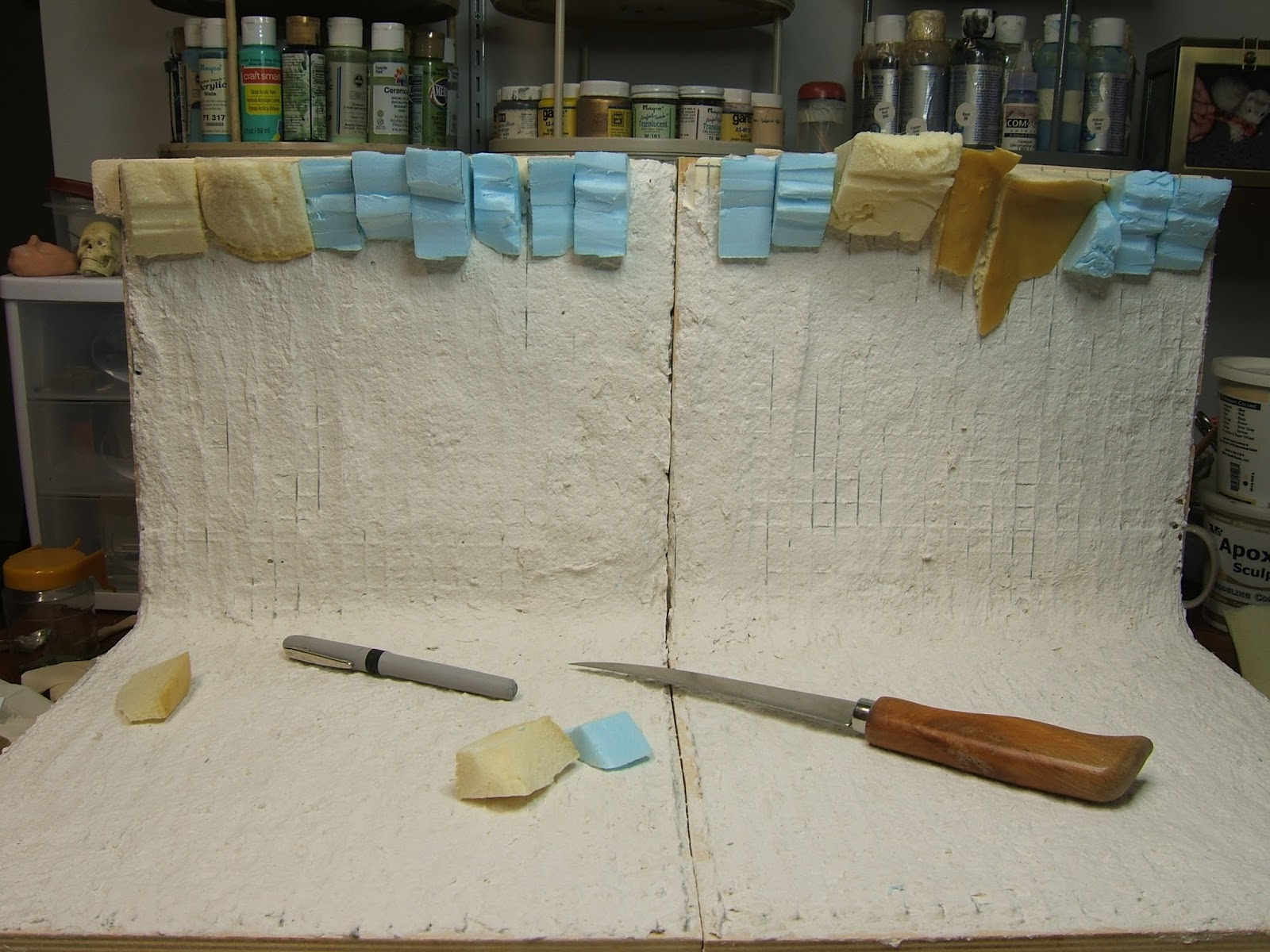 Blacknick Sculpture: Creating a Miniature Stop Motion Set