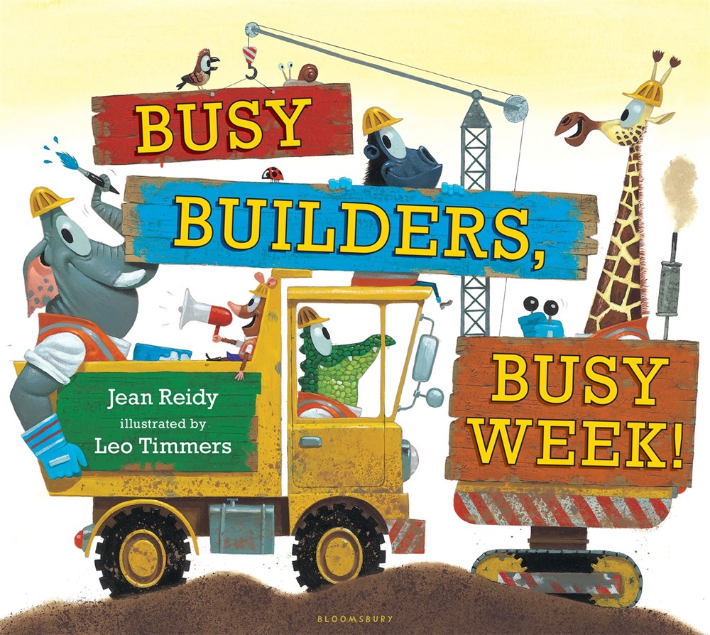 Literary Hoots: Busy Builders, Busy Week