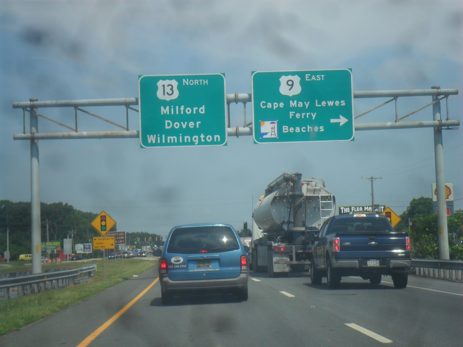 Luke's Signs: Route 13 - Maryland & Delaware