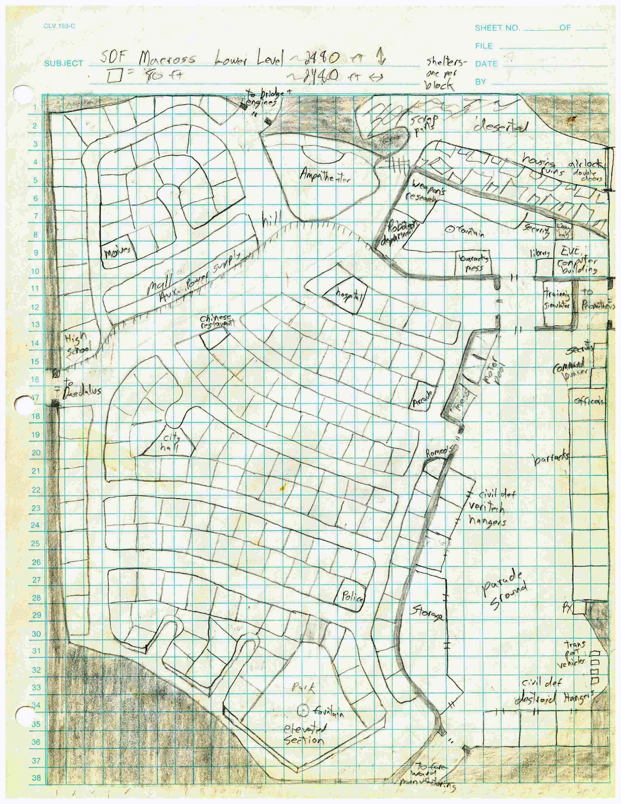 Just Denial and Hysteria: Artifacts: Robotech Maps