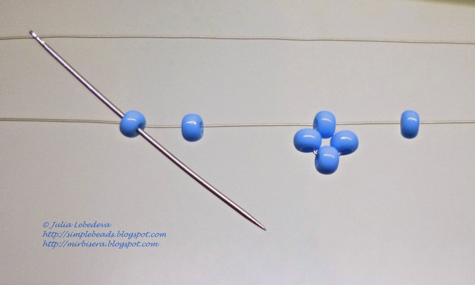 Beading for the very beginners: Basics of Right Angle Weave. Part 1 ...