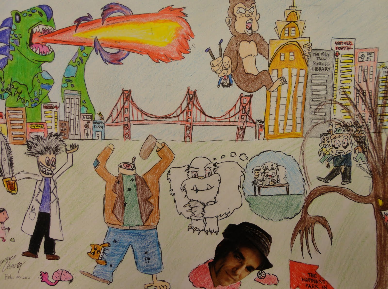 Art Mash: EXTENDED DRAWINGS