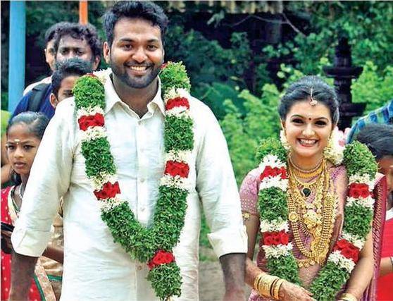 LG moviee: Sranya Mohan Aravind Krishnan Marriage Photos