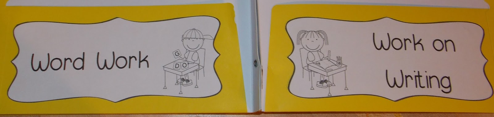 The Teacher's Backpack: Daily 5 Folders