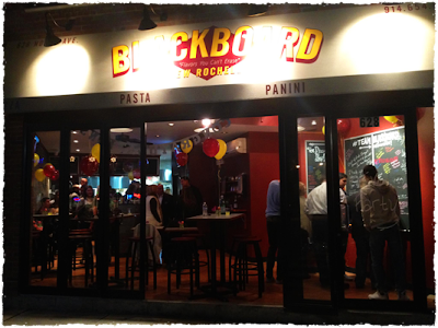 Nibbling Through New York: Blackboard Pizza Shop Opens in New Rochelle