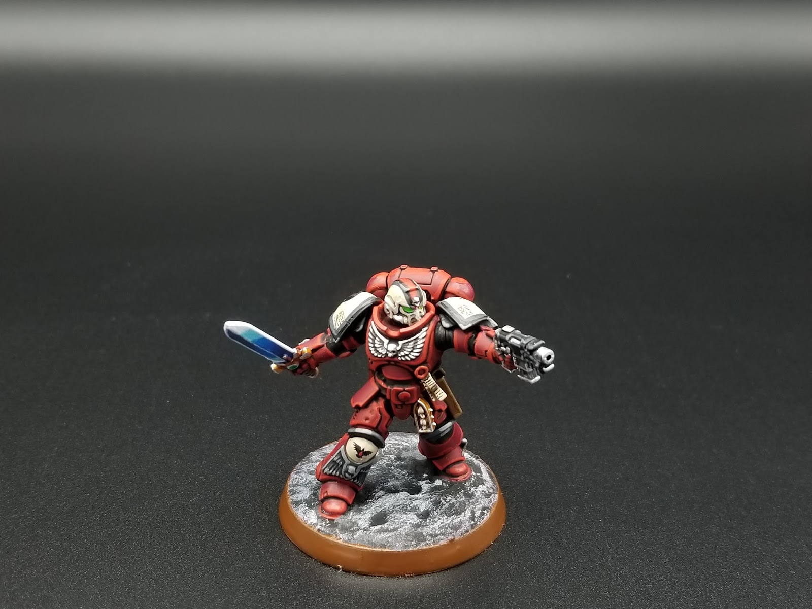 Tigurius's Omnis Arcanum Models: Blood Raven Primaris Lieutenants
