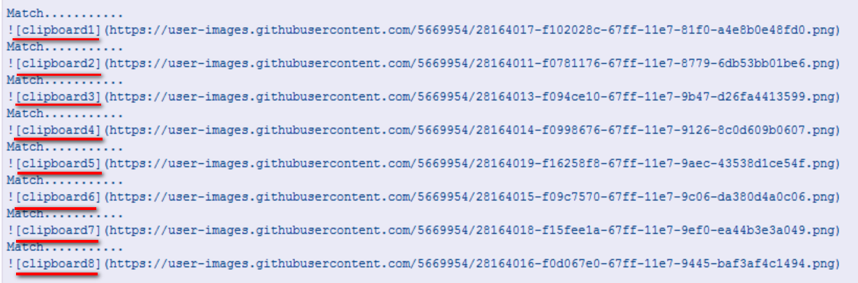 SAP ABAP Central: Use Regular Expression to parse the image reference in the markdown sourcre code