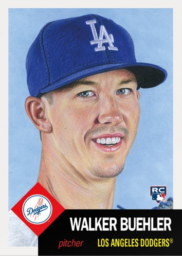 Dodgers Blue Heaven: The Topps Living Set - #53 - Walker Buehler