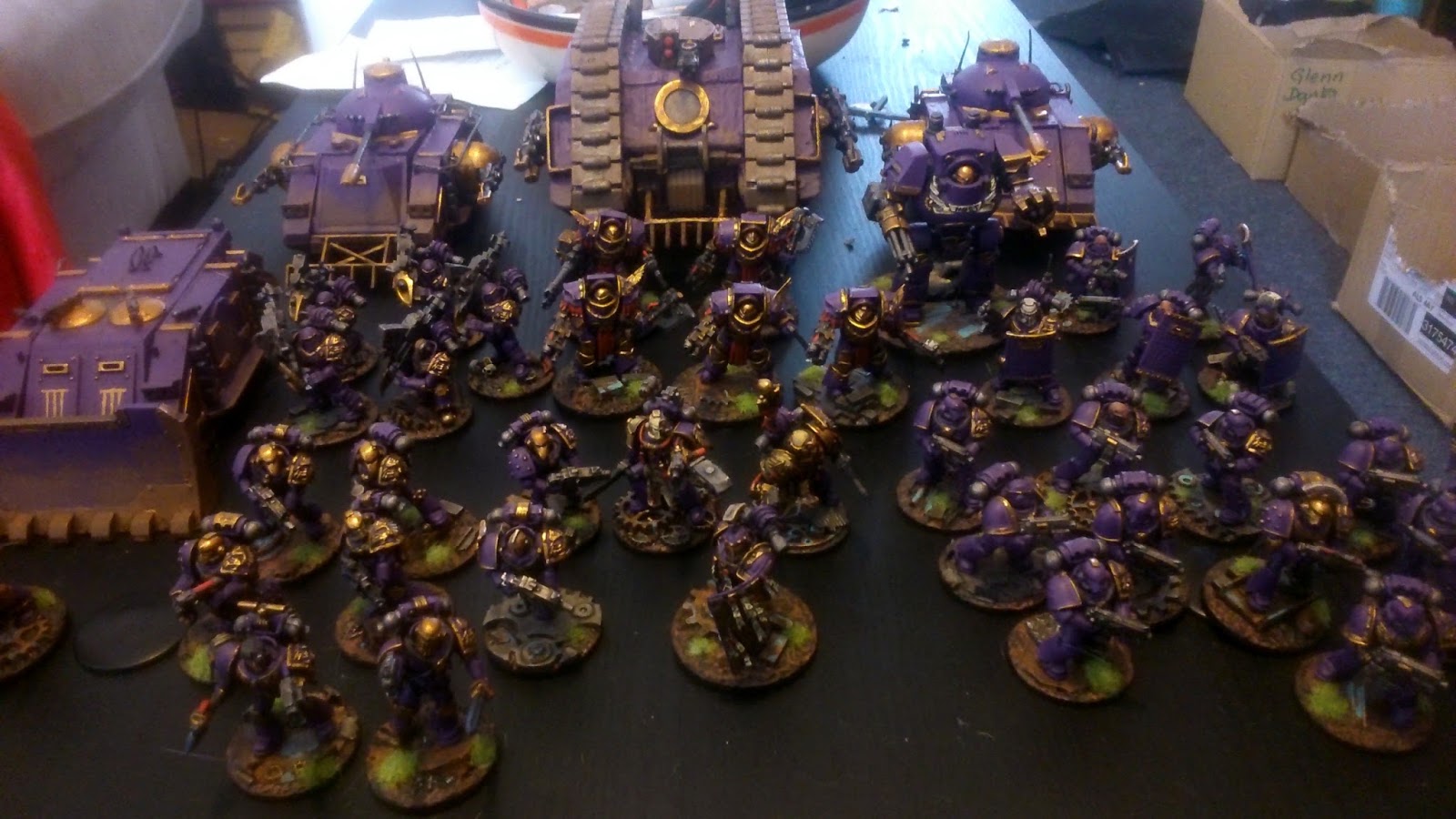 Oldhammer on a budget: Horus Heresy: Emperor's Children Project