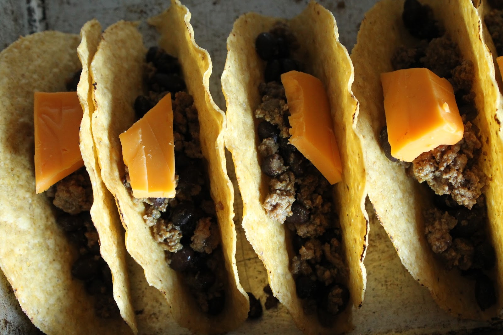 Baked Crunchy Tacos - TfDiaries