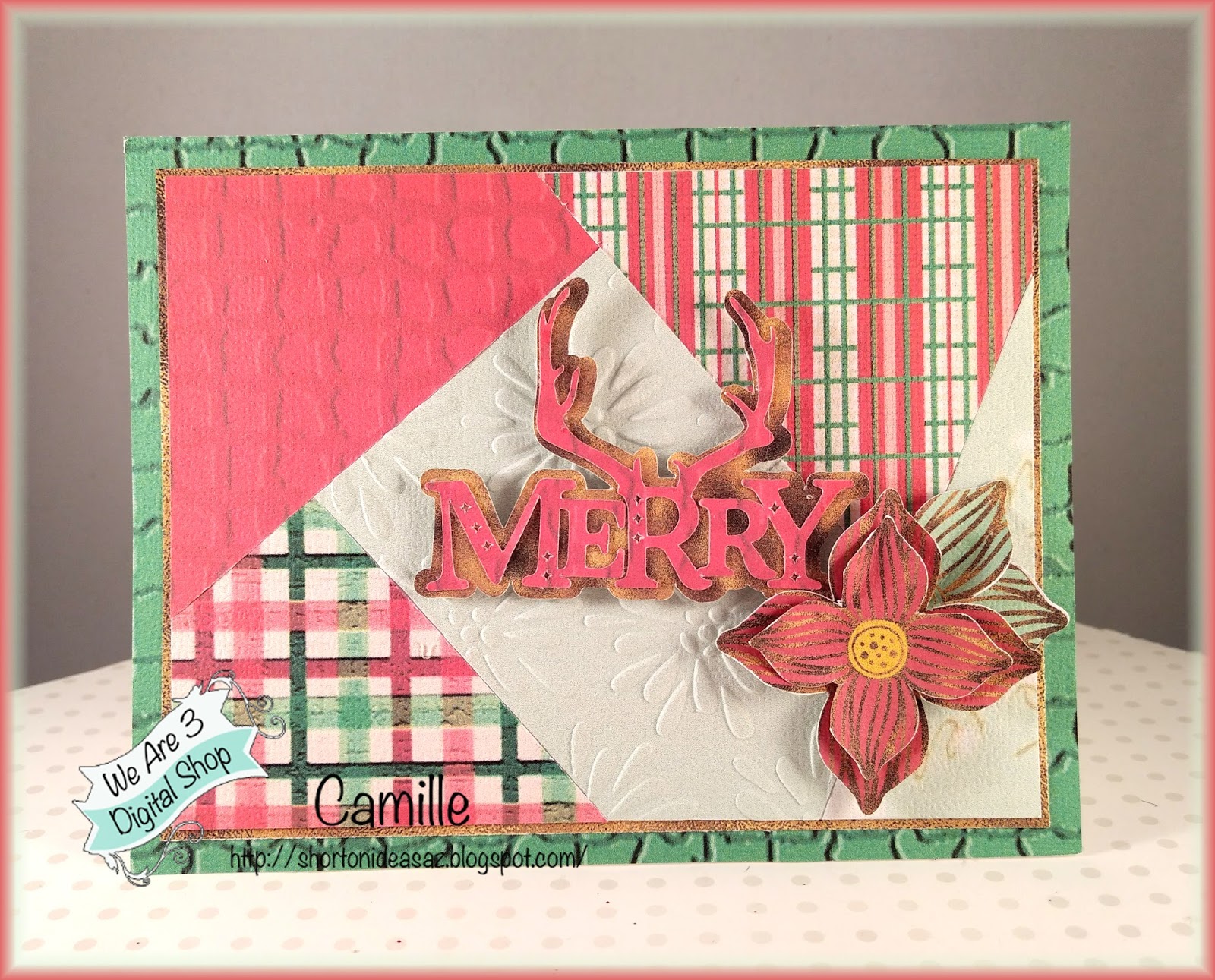 Short on Ideas: Splitcoast Stampers Tutorial - Stack-n-Cut Quilt Cards