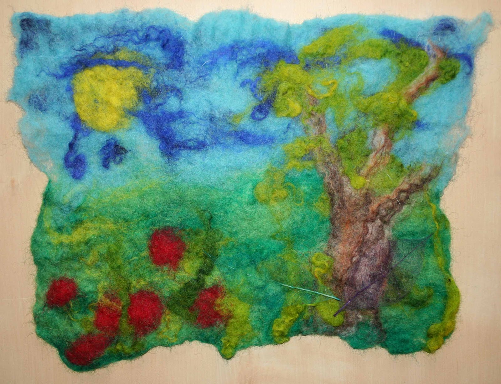 Creating and Educating: Felt Landscapes