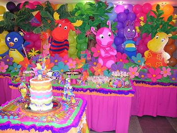 Fiesta backyardigans decoración - Imagui