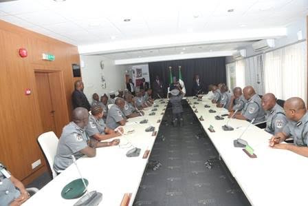 Photos: Newly appointed Customs boss assumes office