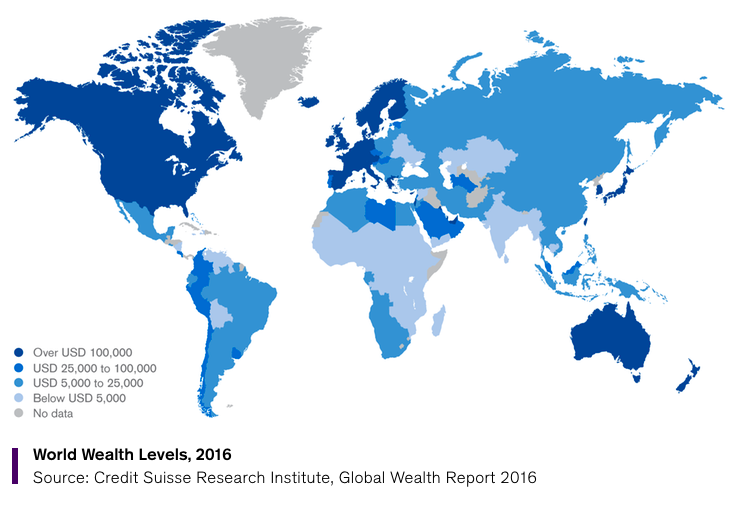 American Millionaires & Average Global Wealth | Data in the News