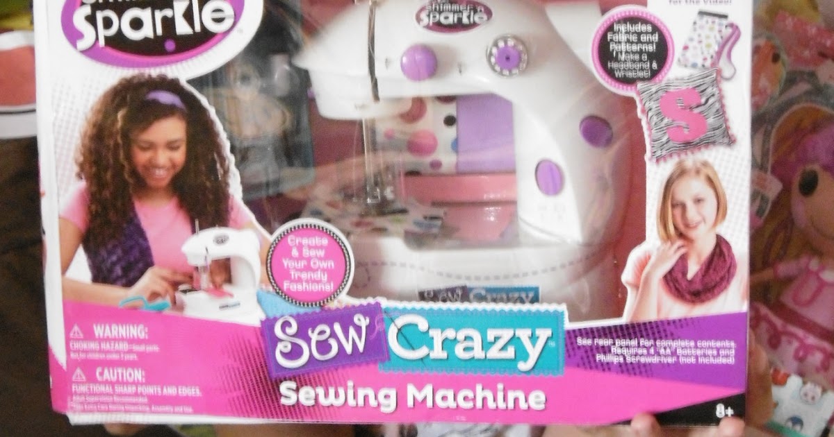 Madhouse Family Reviews: Shimmer 'n' Sparkle Sew Crazy Sewing Machine ...