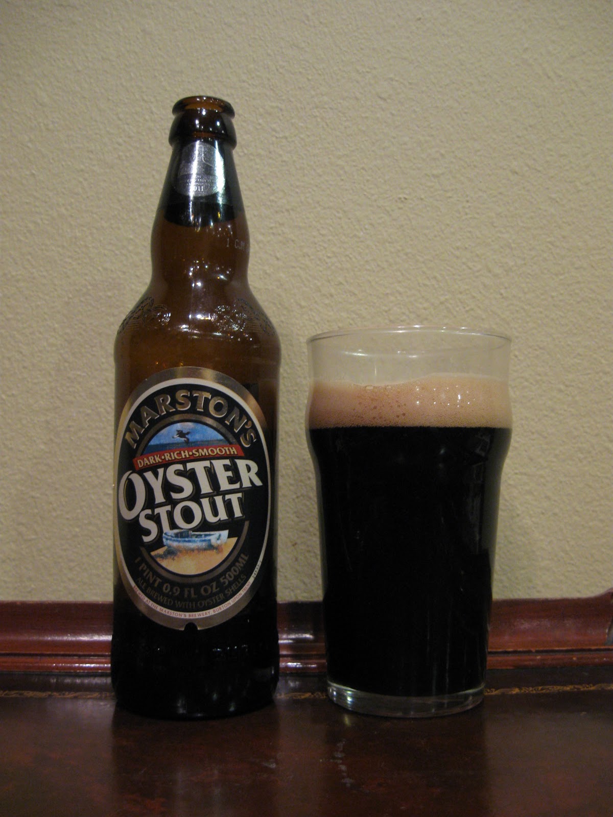 Doing Beer Justice: Marston's Oyster Stout