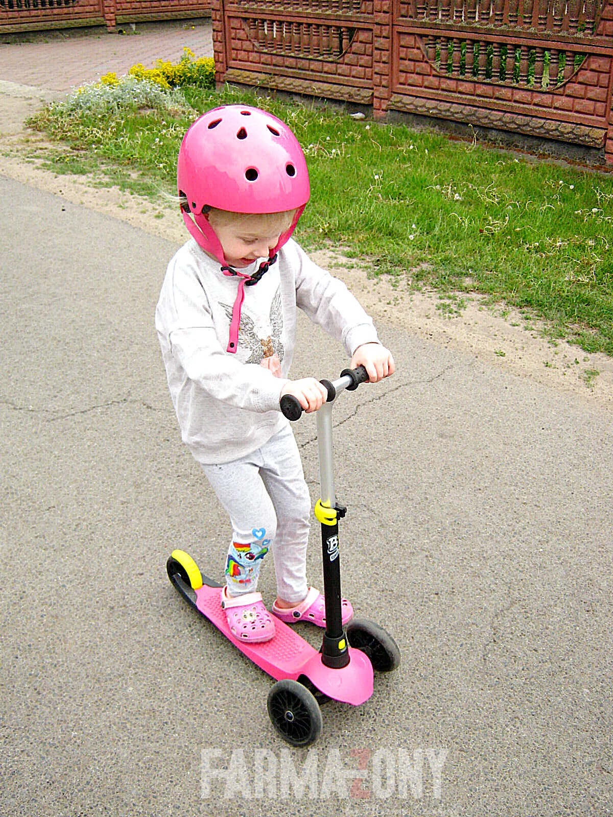 Hulajnoga B1 STRUCTURE OXELO - nauka równowagi. - Farmażony