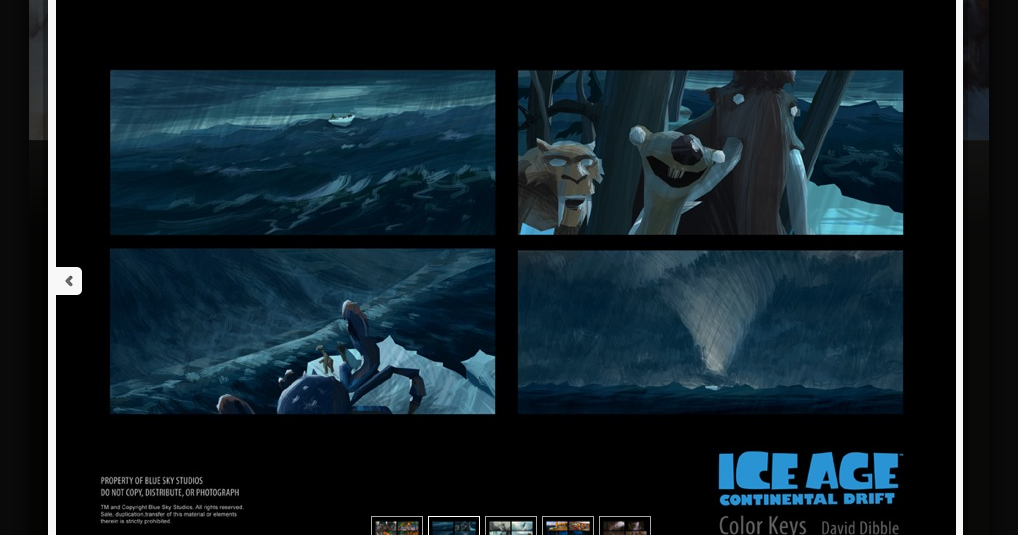 The blog of dibbleart.com: Ice Age updates on website