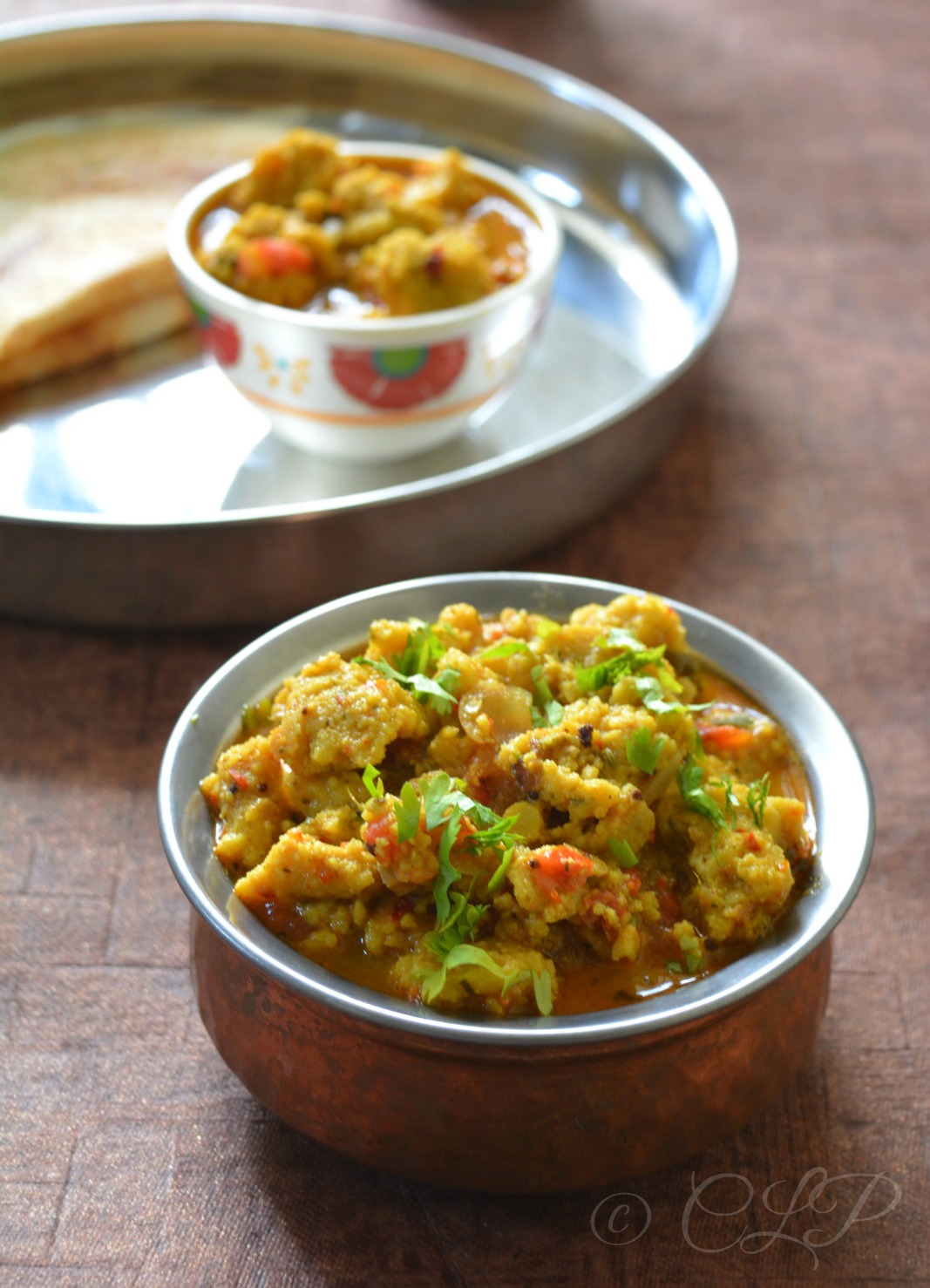 Cook like Priya: Chettinad Style Vada Kari | Steamed Low fat Vada Curry ...